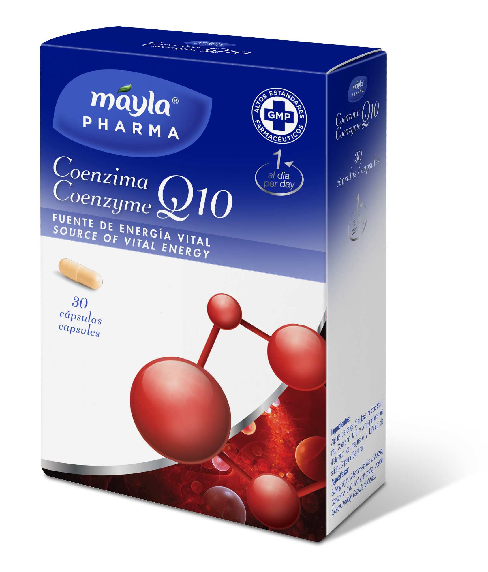 Coenzyme Q10. A source of vital energy - Máyla® Pharma